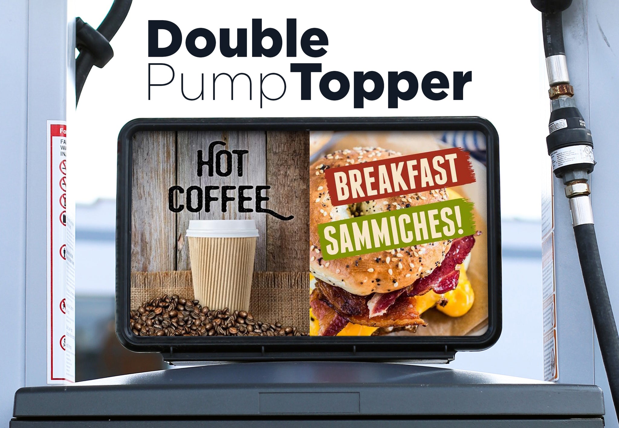 Pump Topper Frames & Hardware — UnitedSign