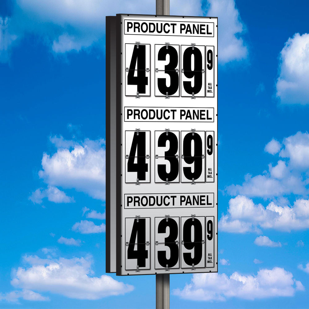 Gas Price Flip Sign