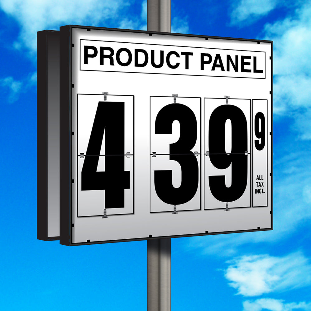 Gas Price Flip Sign — UnitedSign