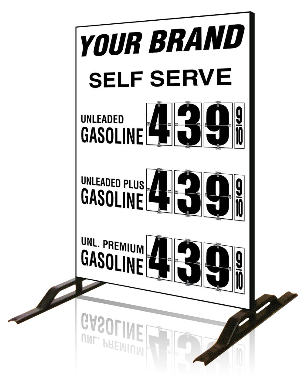 Gas Price Flip Sign