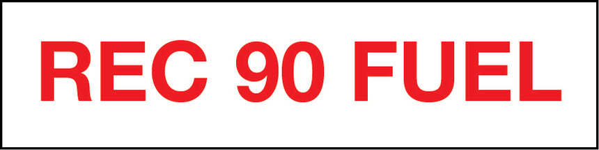 Fuel Pump Labels
