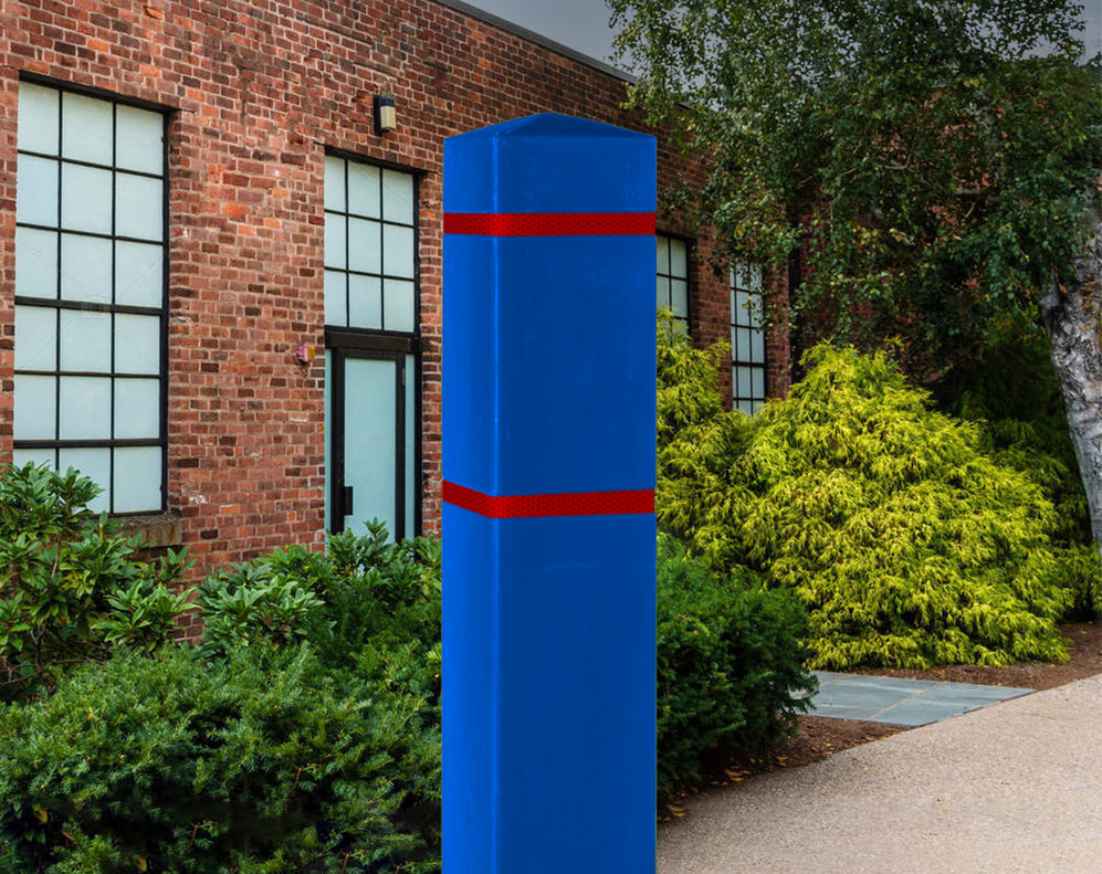 Square Bollard Post Cover — UnitedSign
