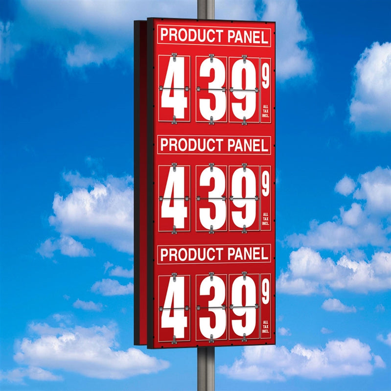Gas Price Flip Sign