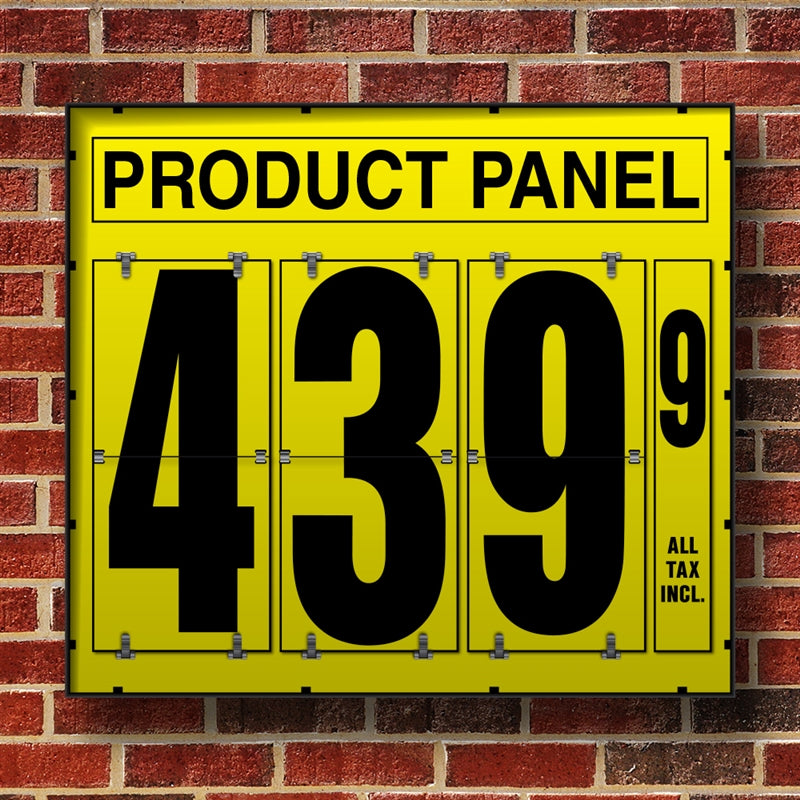 20" Flip Numbers- Single-Product, Wall or Pole Mount — UnitedSign