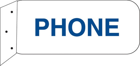 Aluminum Sign- "Phone" — UnitedSign
