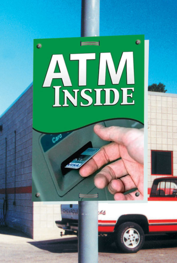 Pole Sign Hardware Kit