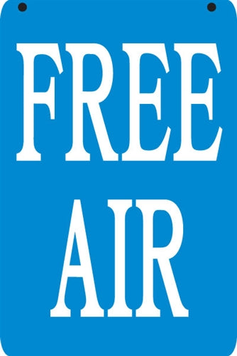 FREE AIR- 16"w x 24"h Aluminum Pole sign — UnitedSign